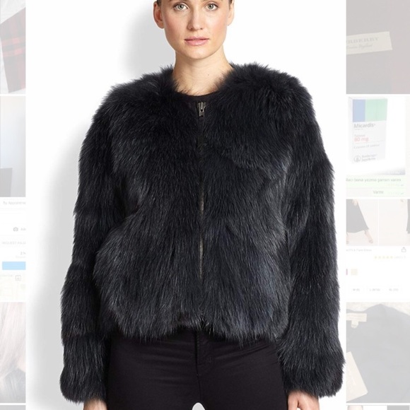 SAM. | Jackets & Coats | Sam Real Genuine Fox Fur Jacket Nwt | Poshmark